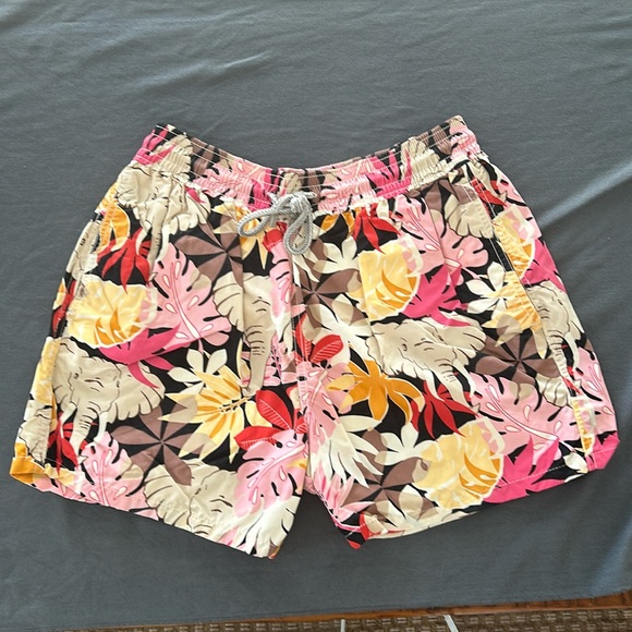 Vilebrequin | Swim | Vilebrequin Moorea Classic Cut Hemmed Swim Trunks ...